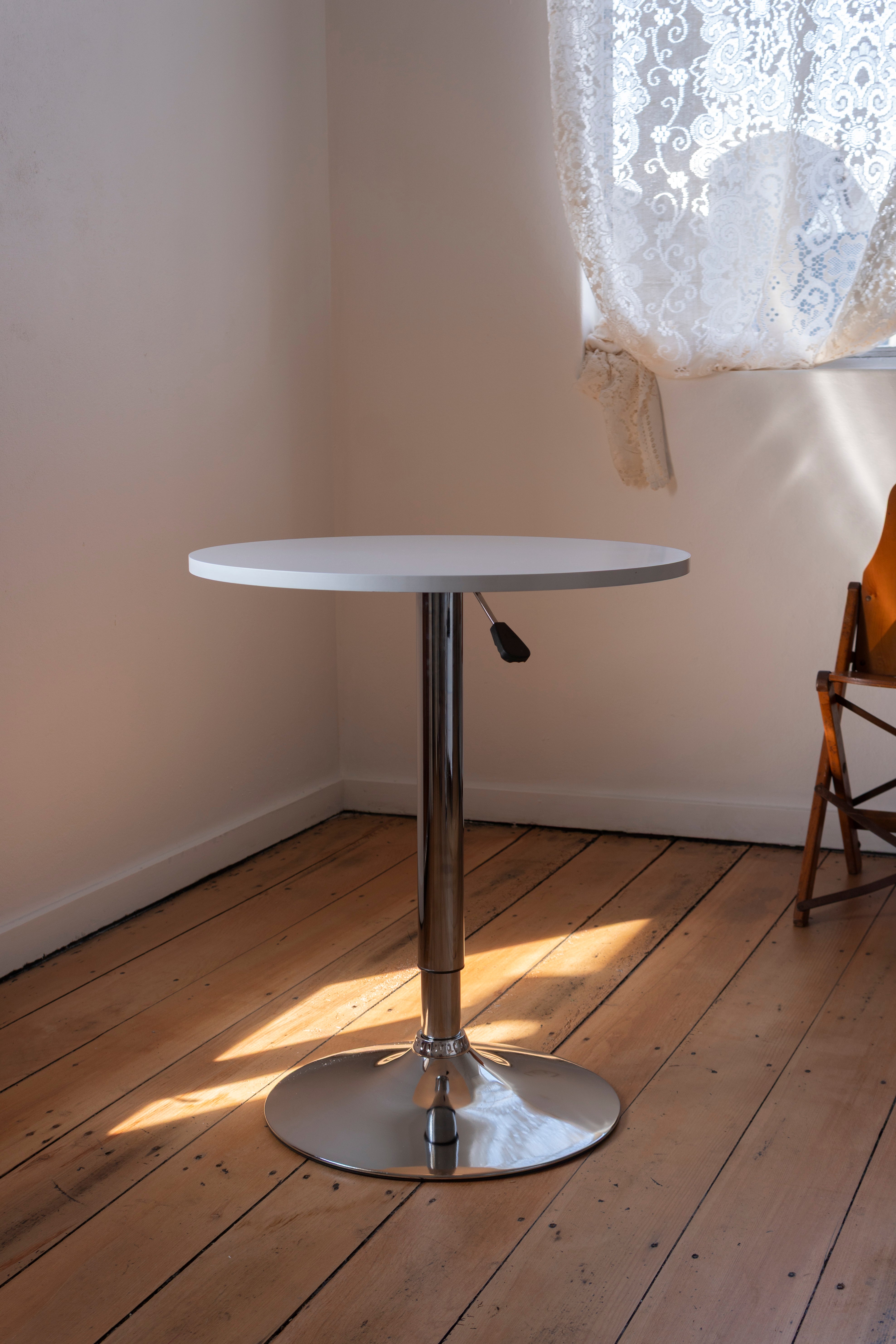 Round Gas-Lift Table – My Store